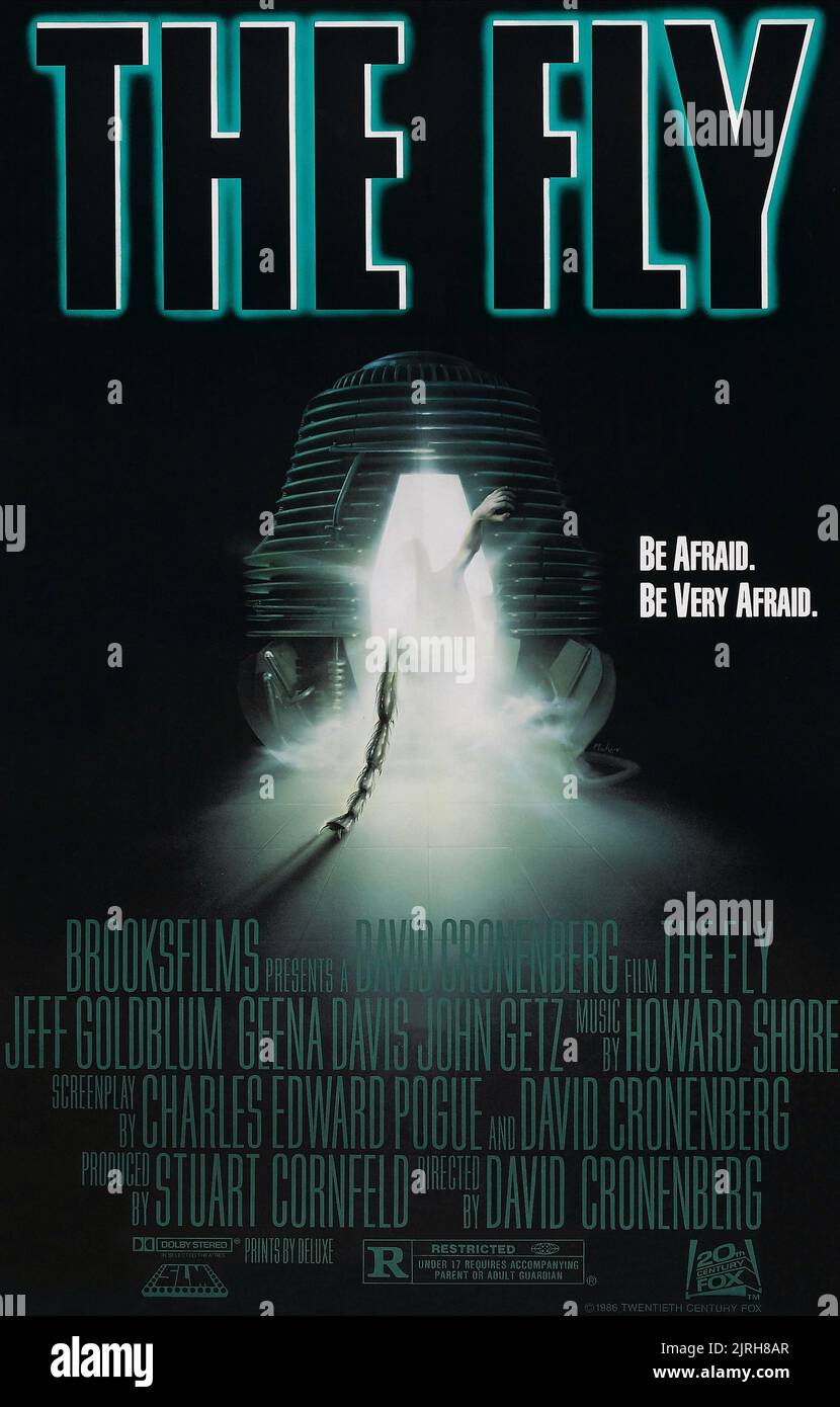 The fly 1986 poster hi-res stock photography and images - Alamy
