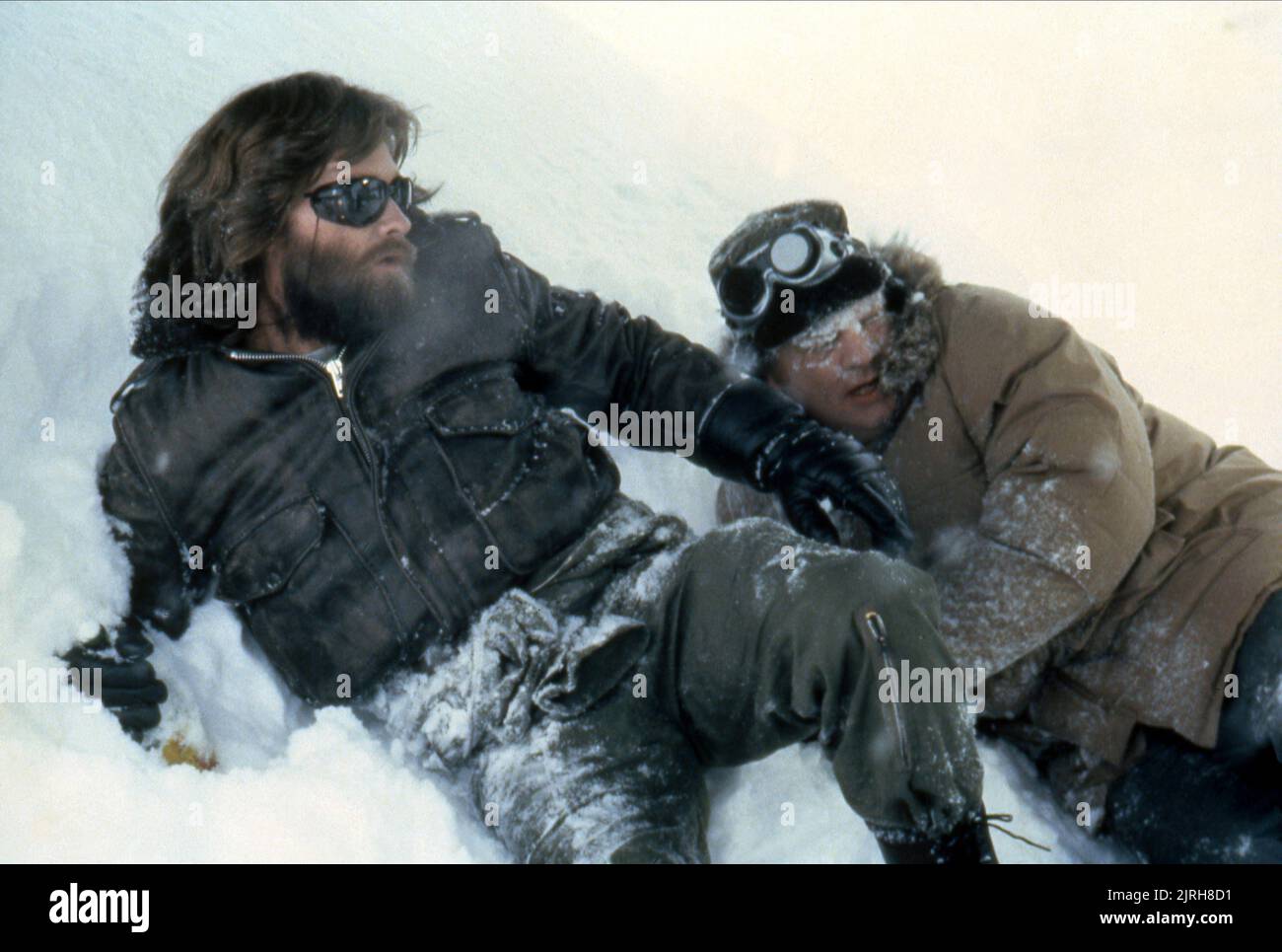 KURT RUSSELL, CHARLES HALLAHAN, THE THING, 1982 Stock Photo - Alamy