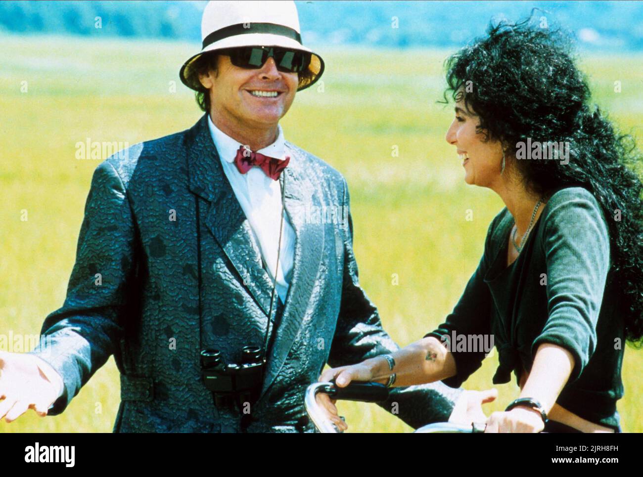 JACK NICHOLSON, CHER, THE WITCHES OF EASTWICK, 1987 Stock Photo - Alamy
