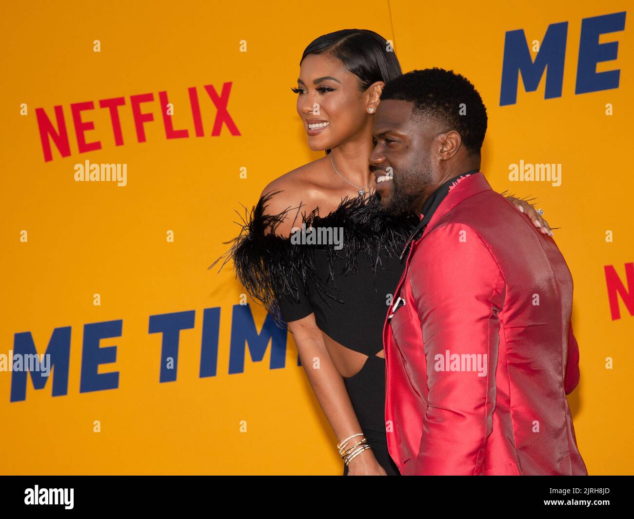 23 August 2022 - Los Angeles, California - Eniko Parrish and Kevin Hart ...