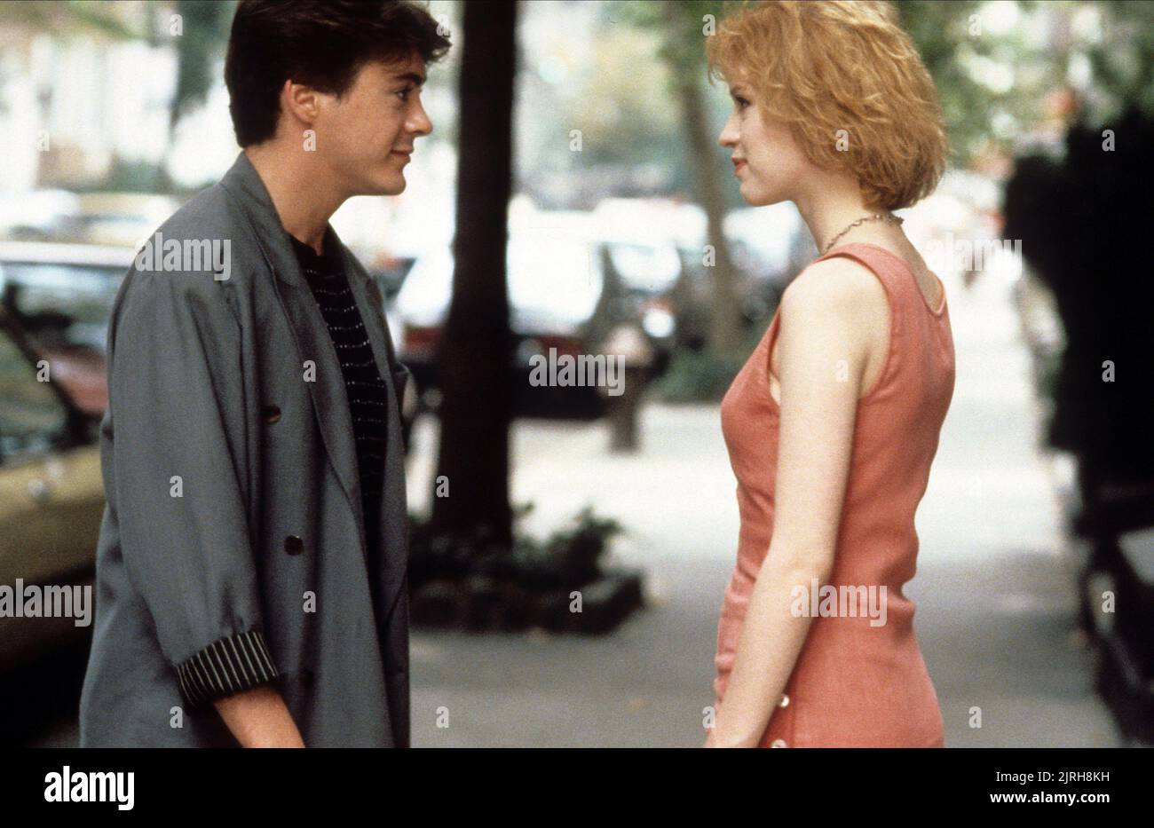 ROBERT DOWNEY JR., MOLLY RINGWALD, THE PICK-UP ARTIST, 1987 Stock Photo ...