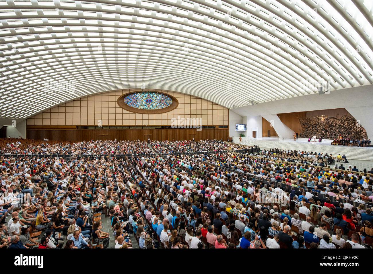 Pope Francis leads his traditional Wednesday General Audience at Paul ...
