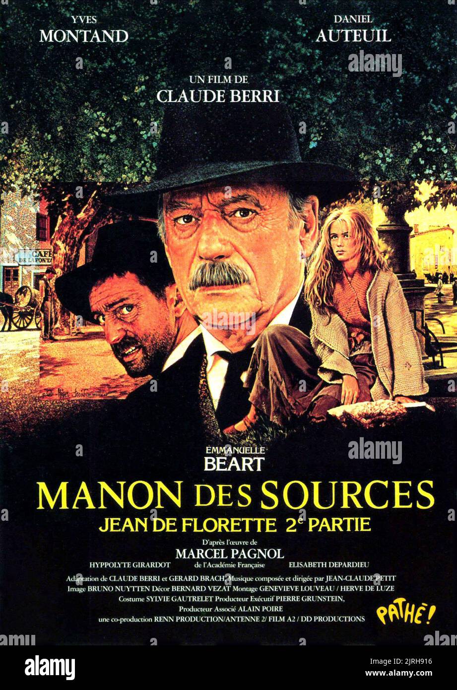 MOVIE POSTER, MANON DE SOURCES, 1986 Stock Photo - Alamy