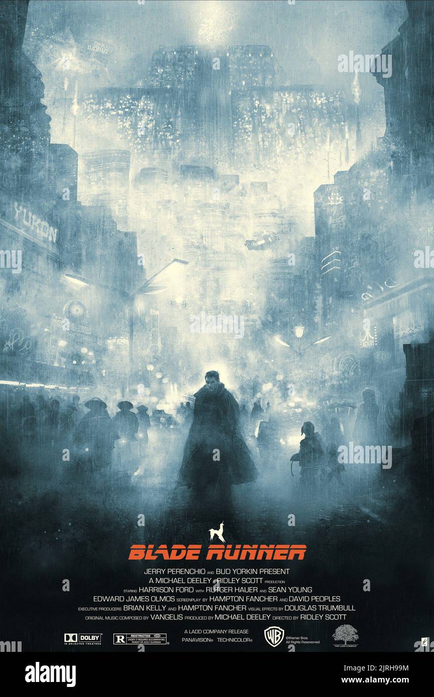 MOVIE POSTER, BLADE RUNNER, 1982 Stock Photo - Alamy