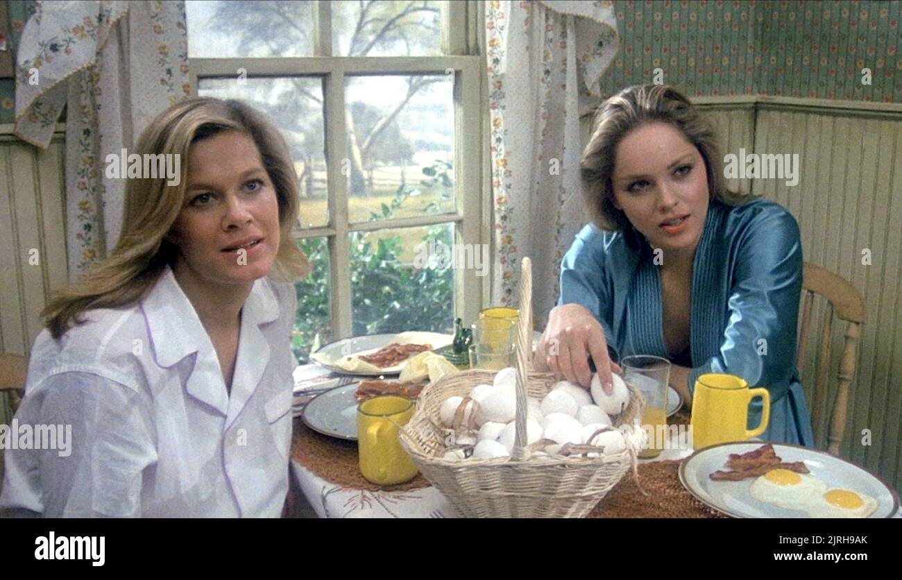 SUSAN BUCKNER, SHARON STONE, DEADLY BLESSING, 1981 Stock Photo - Alamy