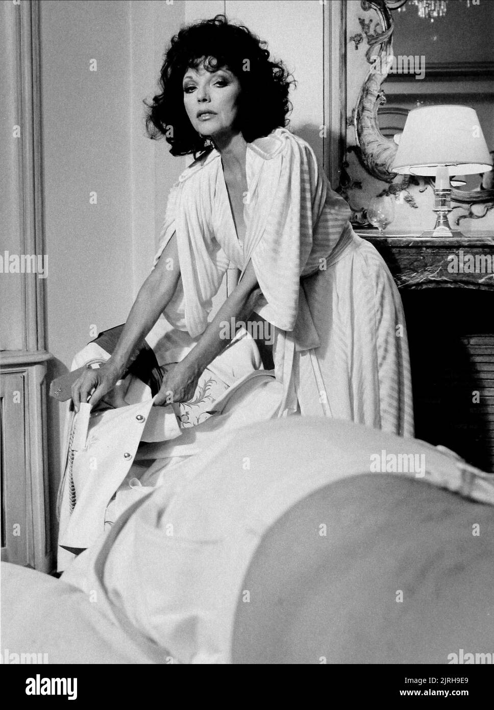 JOAN COLLINS, MONTE CARLO, 1986 Stock Photo - Alamy