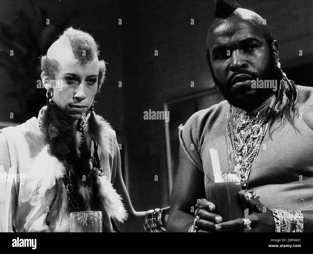 ROBIN DUKE, MR. T, SATURDAY NIGHT LIVE, 1983 Stock Photo - Alamy