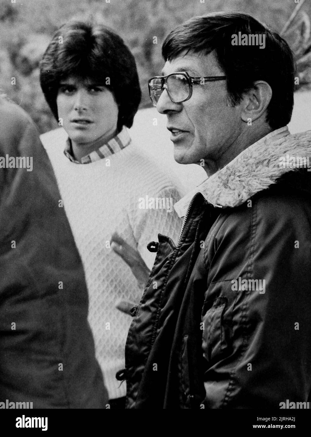 PETER BARTON, LEONARD NIMOY, THE POWERS OF MATTHEW STAR, 1982 Stock ...