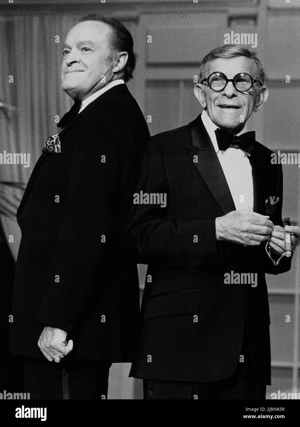 BOB HOPE, GEORGE BURNS, GEORGE BURNS CELEBRATES 80, 1983 Stock Photo ...