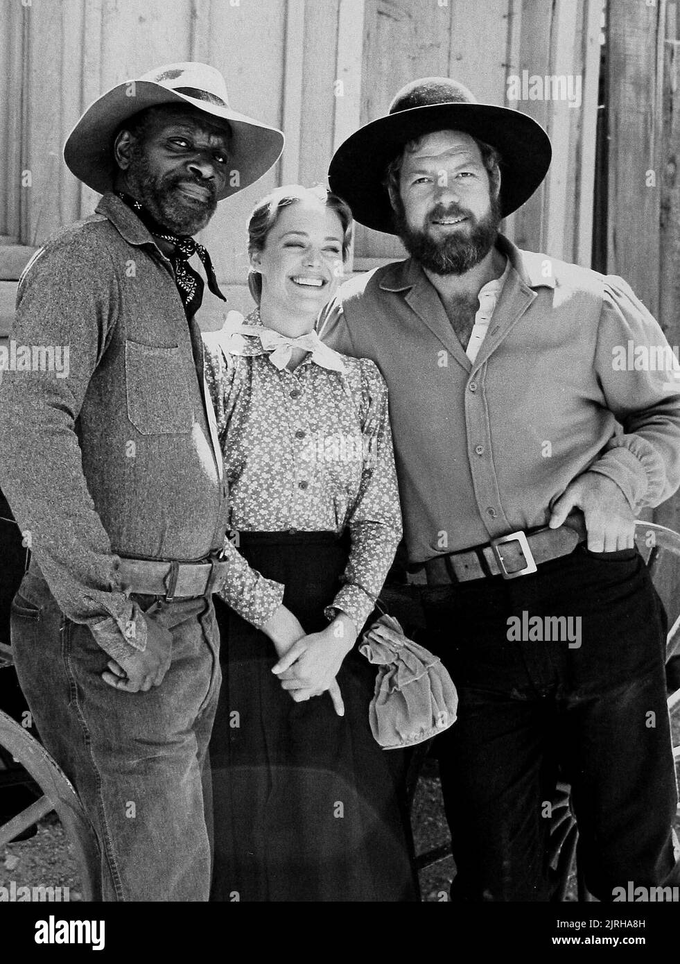 MOSES GUNN, KATHERINE CANNON, MERLIN OLSEN, FATHER MURPHY, 1981 Stock ...