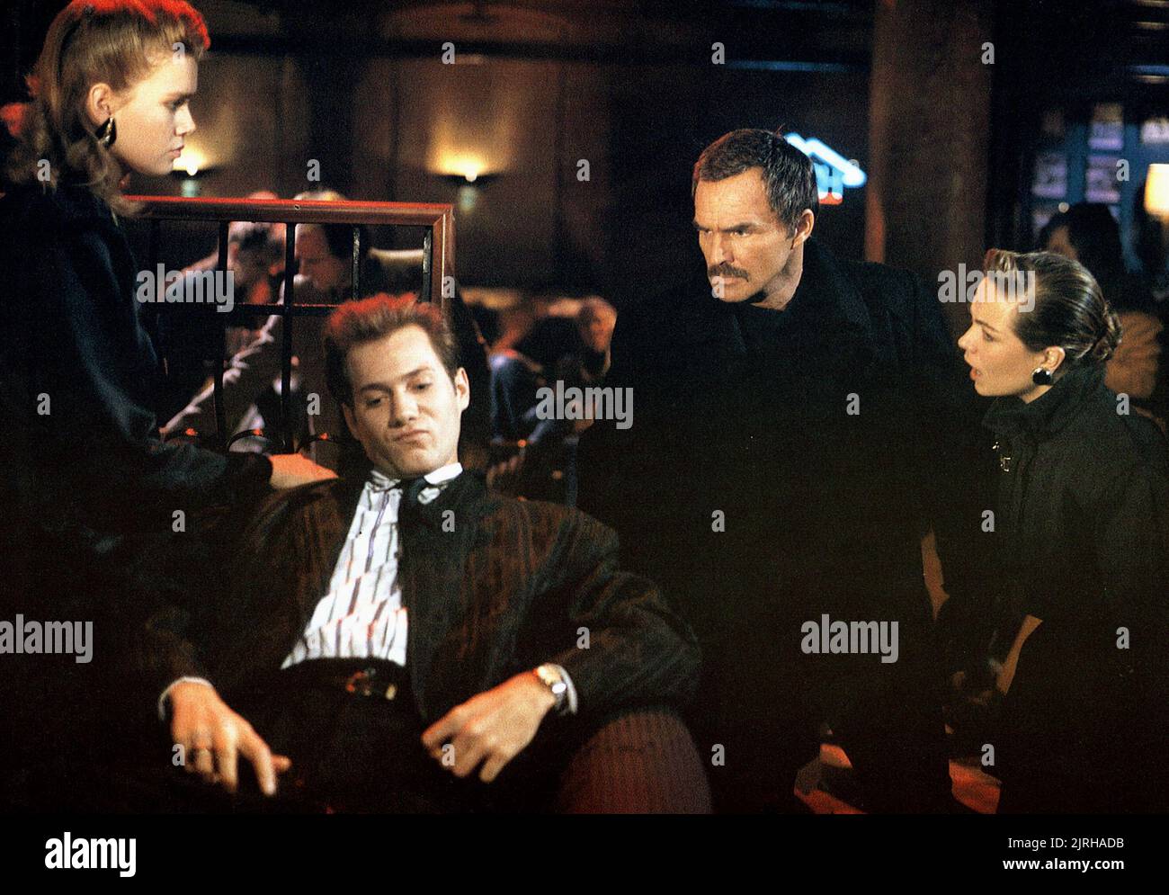 KAY LENZ, BURT REYNOLDS, THERESA RUSSELL, PHYSICAL EVIDENCE, 1989 Stock ...