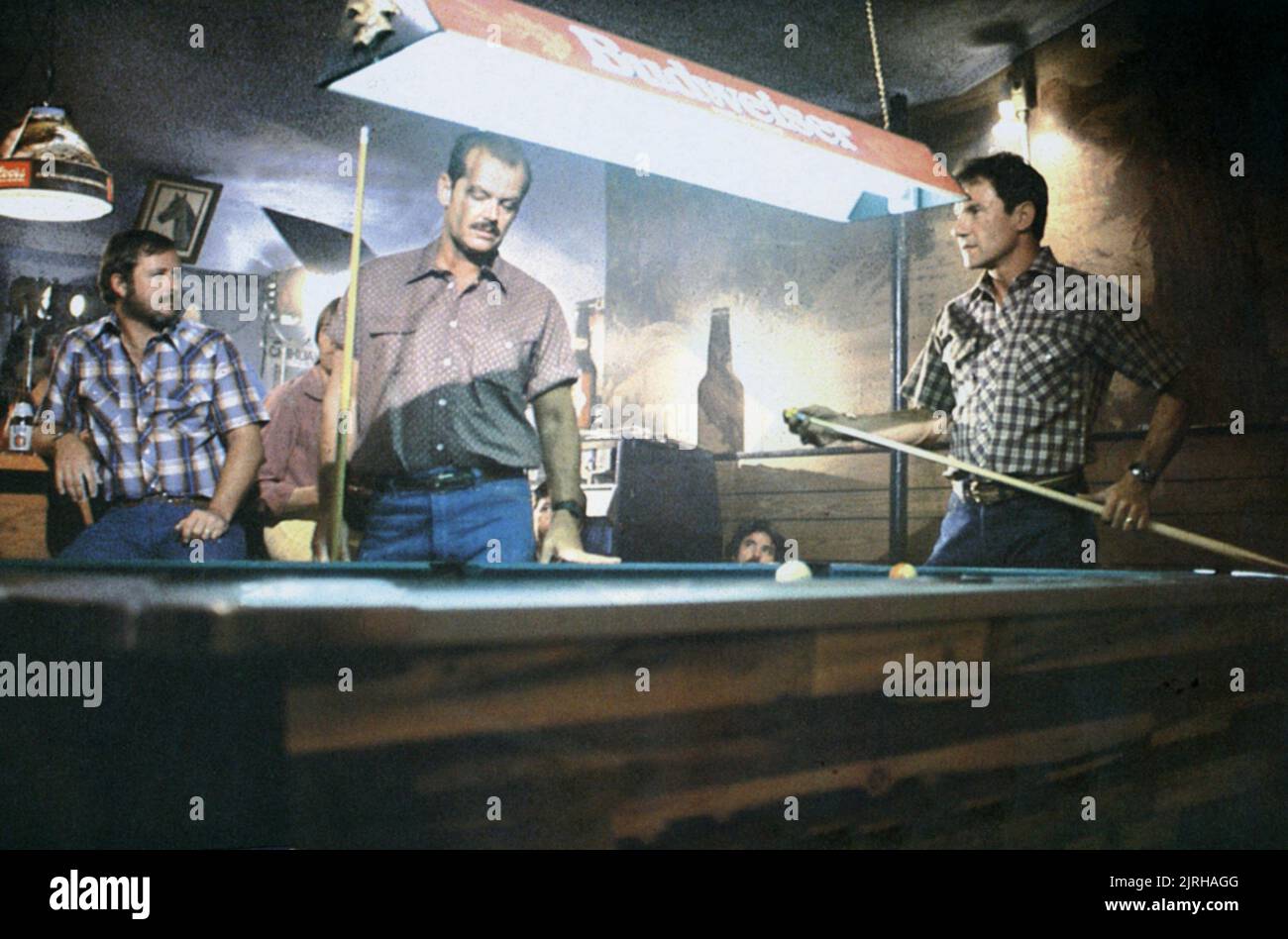 JACK NICHOLSON, HARVEY KEITEL, THE BORDER, 1982 Stock Photo - Alamy