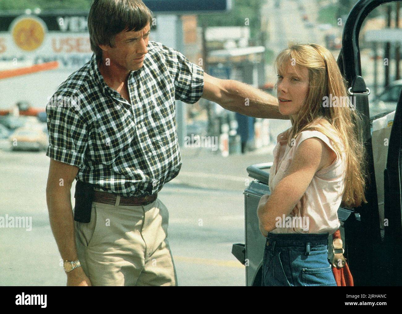 SCOTT GLENN, SISSY SPACEK, THE RIVER, 1984 Stock Photo - Alamy