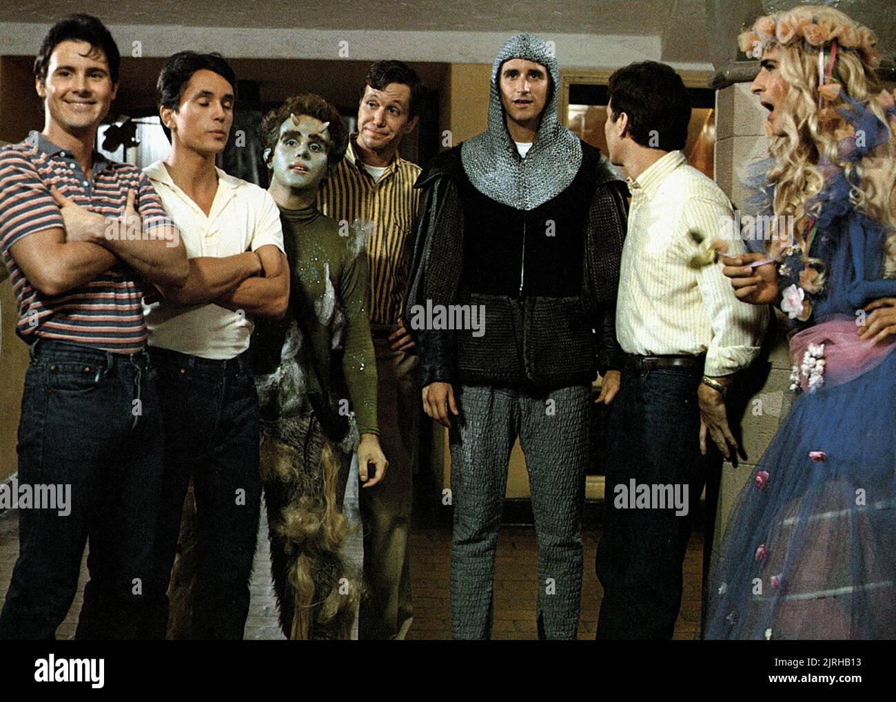 WYATT KNIGHT,SCOTT COLOMBY, DAN MONAHAN, TONY GANIOS, PORKY'S II: THE ...