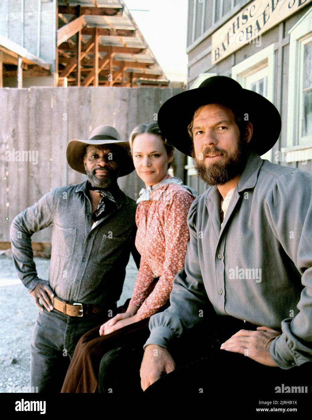 MOSES GUNN, KATHERINE CANNON, MERLIN OLSEN, FATHER MURPHY, 1981 Stock ...