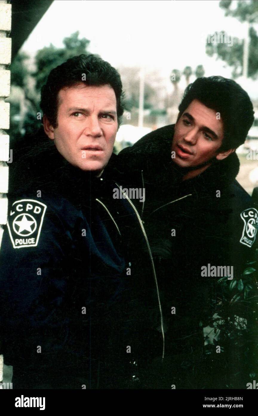 WILLIAM SHATNER, ADRIAN ZMED, T.J.HOOKER, 1980 Stock Photo - Alamy