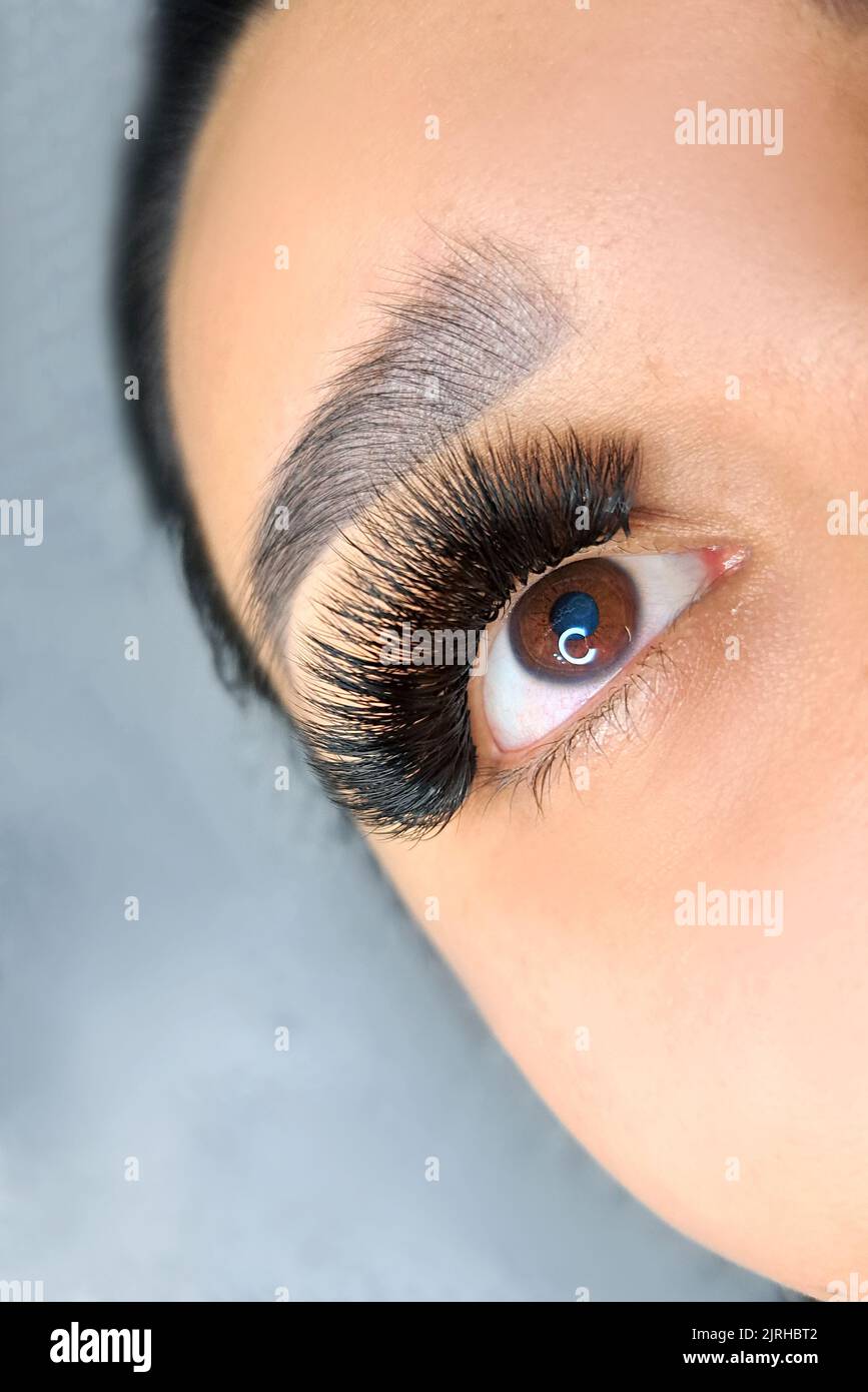 Hazel eye hi-res stock photography and images - Alamy