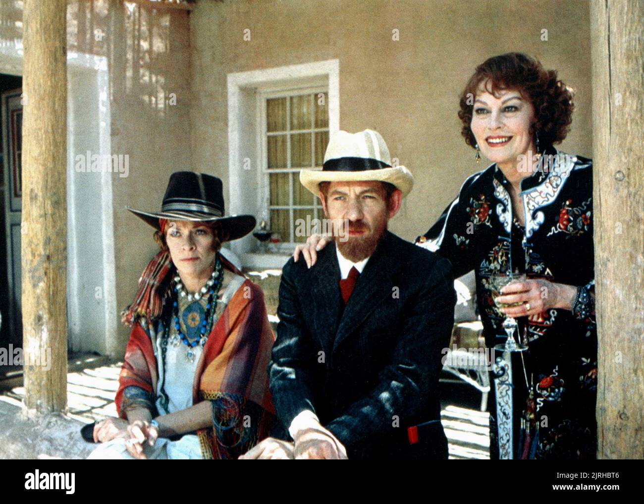 JANET SUZMAN, IAN MCKELLEN, AVA GARDNER, PRIEST OF LOVE, 1981 Stock ...