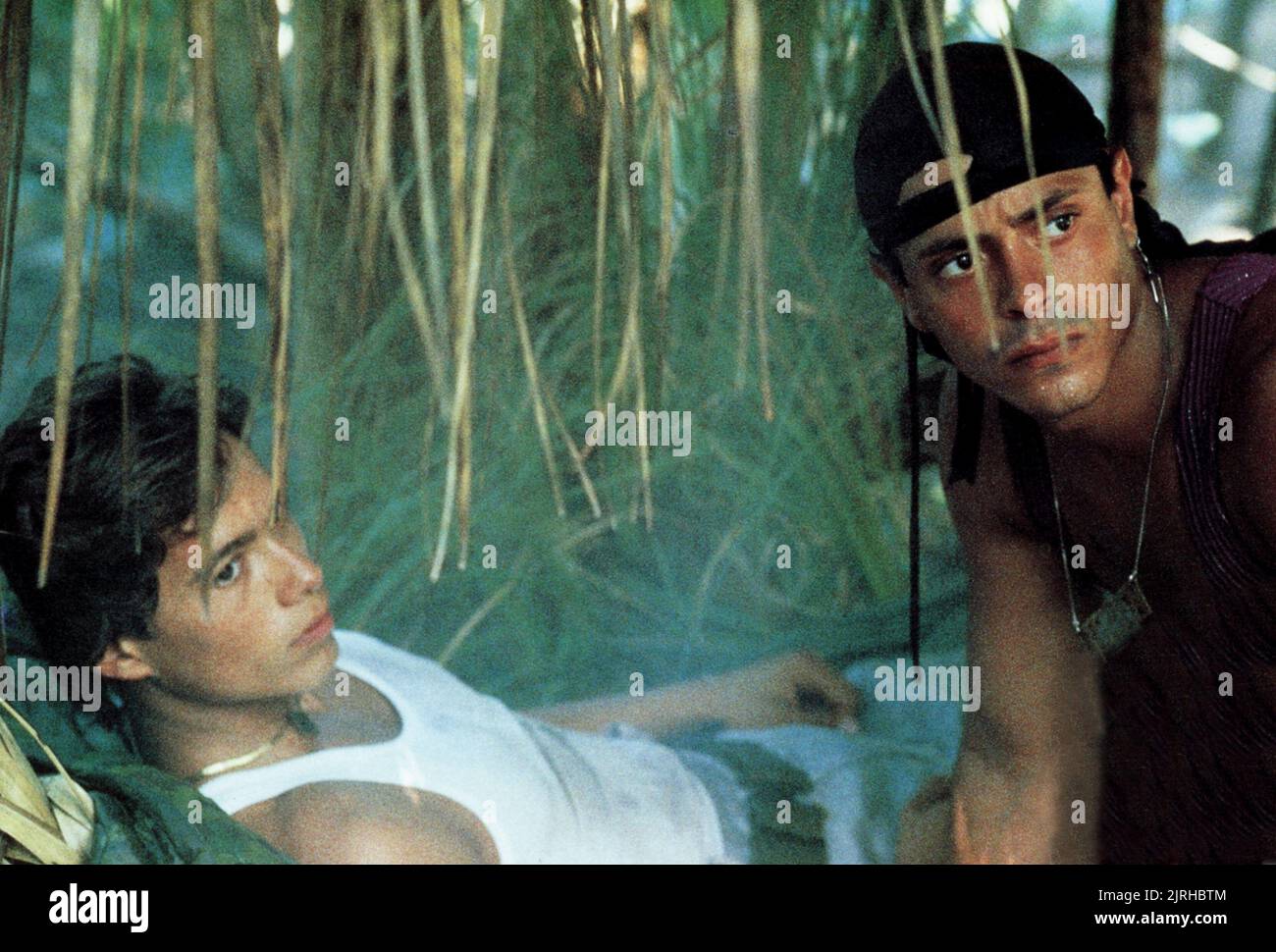 SCENE WITH DANNY QUINN, BAND OF THE HAND, 1986 Stock Photo - Alamy