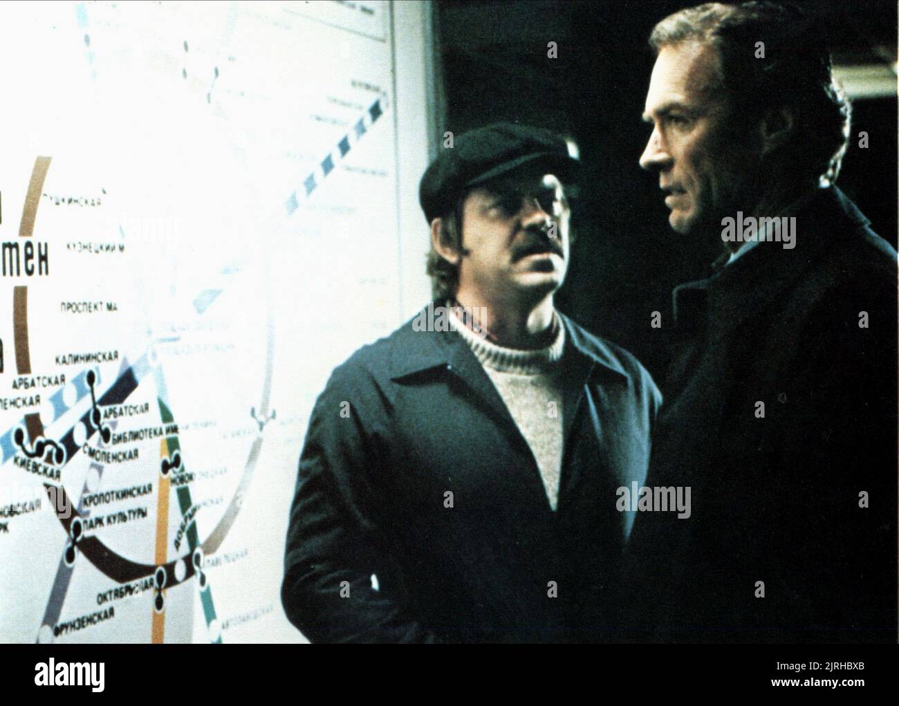 WARREN CLARKE, CLINT EASTWOOD, FIREFOX, 1982 Stock Photo - Alamy