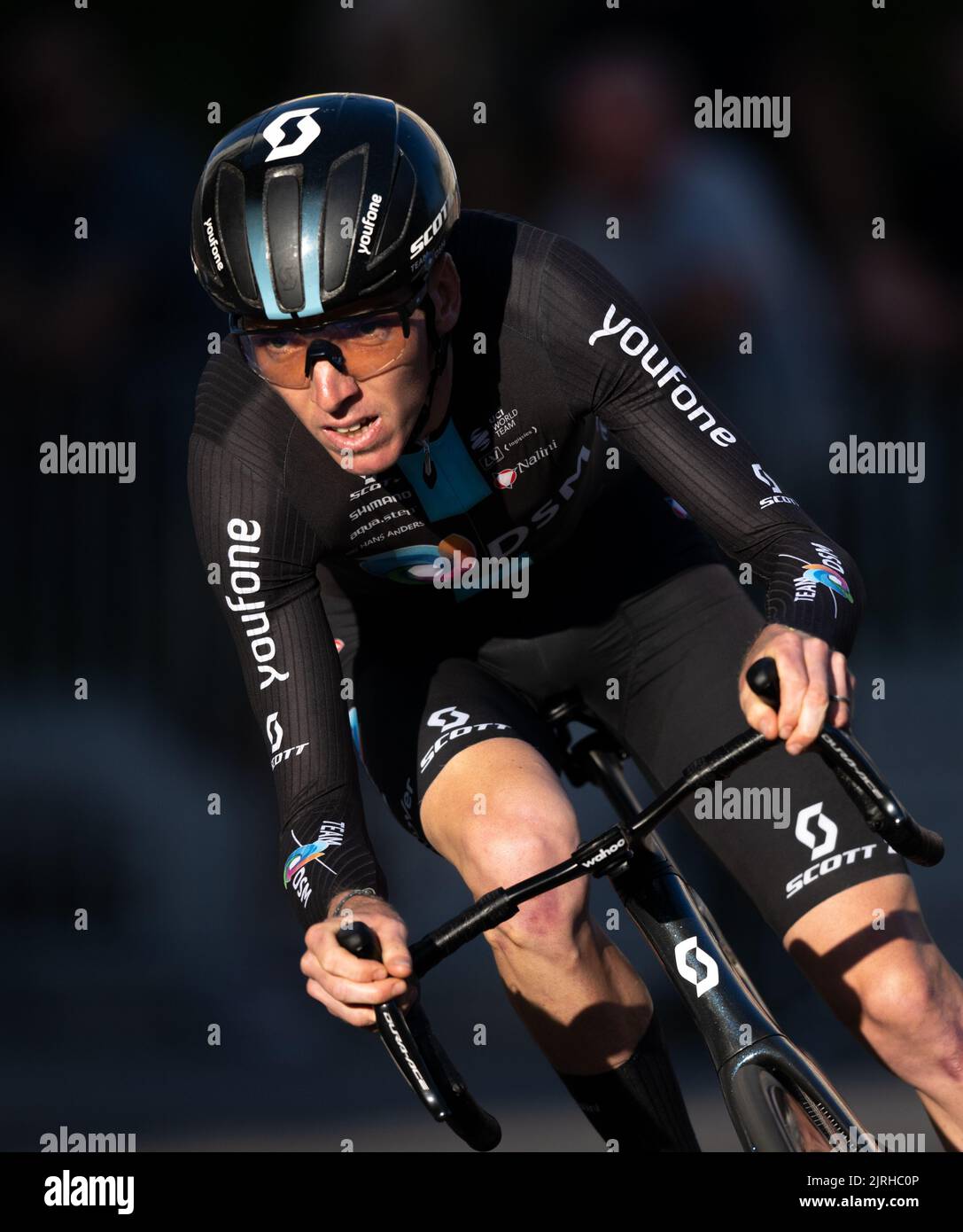 Weimar, Germany. 24th Aug, 2022. Cycling: Tour of Germany, Weimar, 2.6 ...