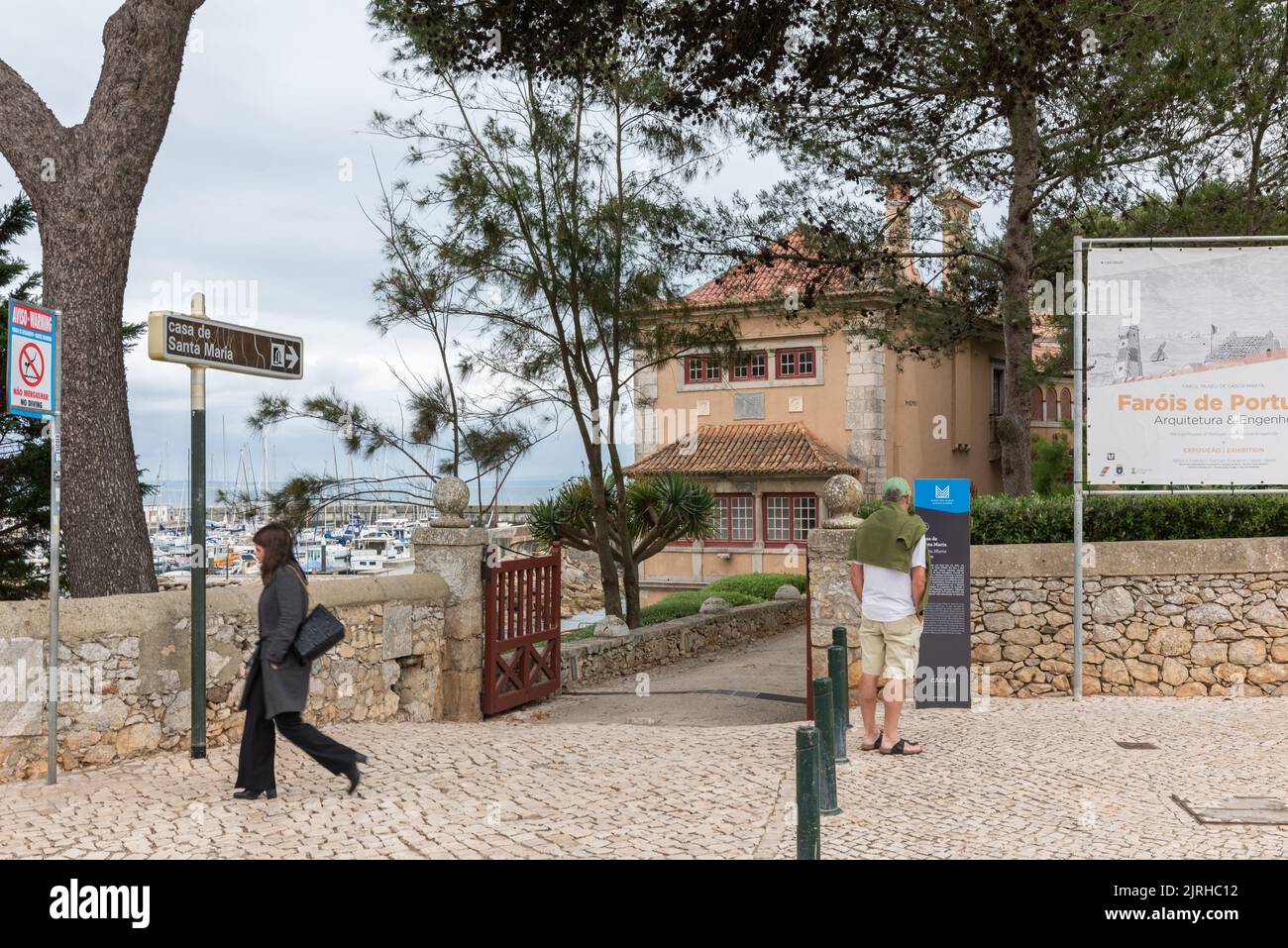 The House of Saint Mary and museum with a beautiful garden in Cascais ...