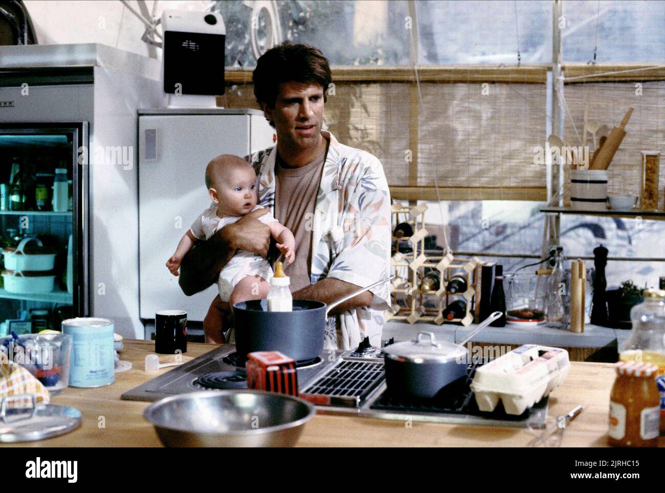 TED DANSON, BABY, THREE MEN AND A BABY, 1987 Stock Photo - Alamy