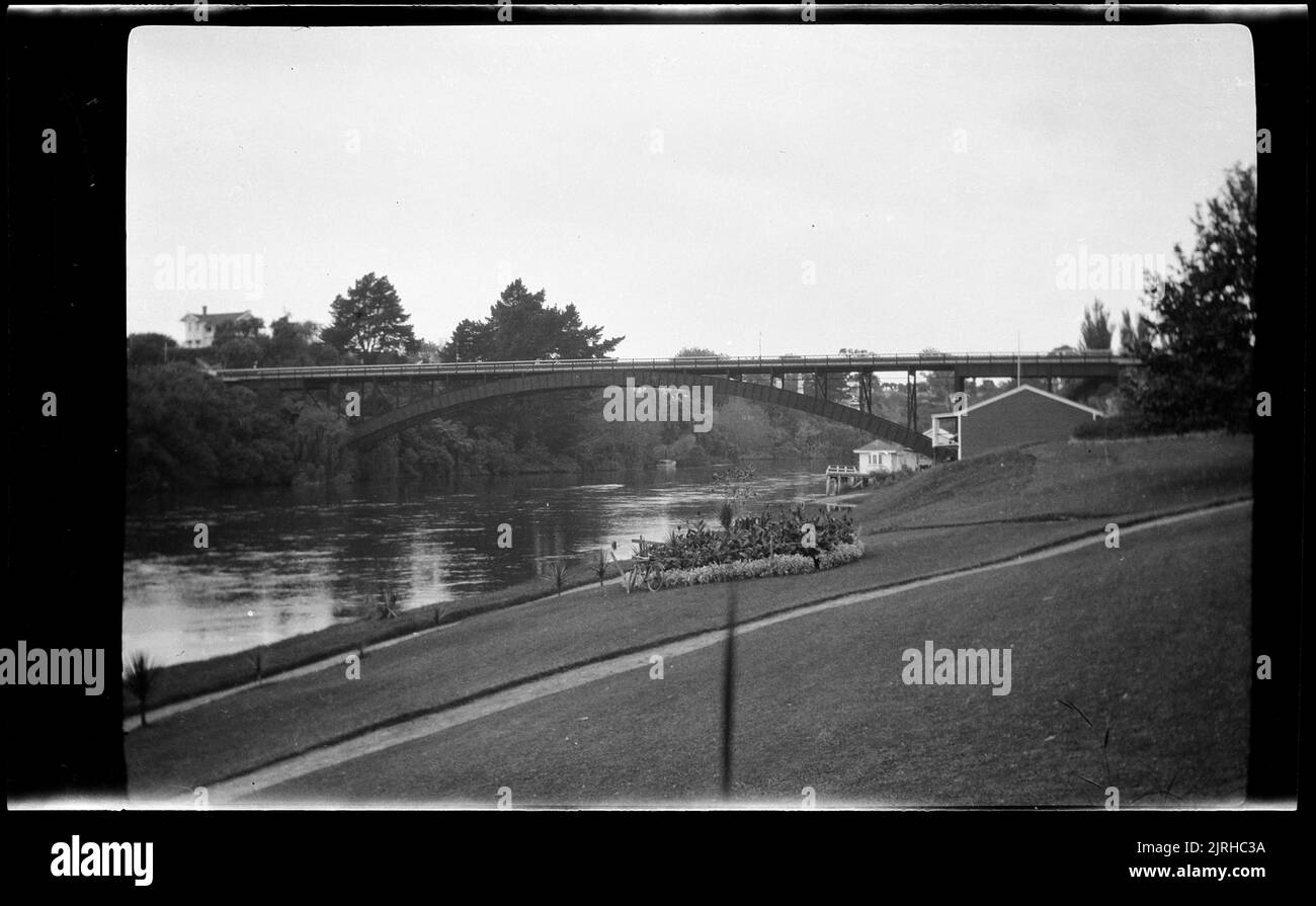 [North Island bridge], 1920s-1930s, North Island, by Roland Searle ...