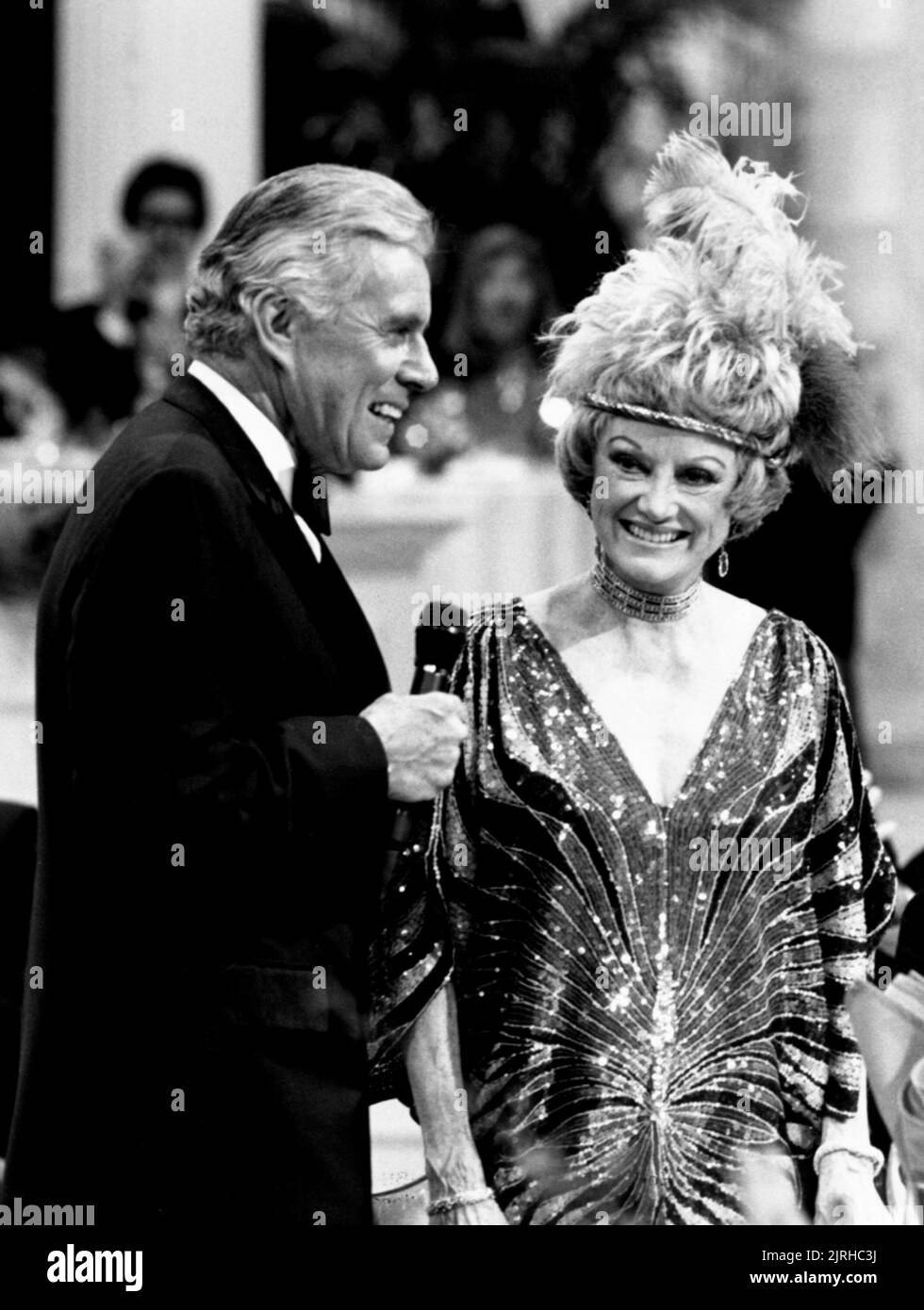 JOHN FORSYTHE, PHYLLIS DILLER, GEORGE BURNS CELEBRATES 80, 1983 Stock ...