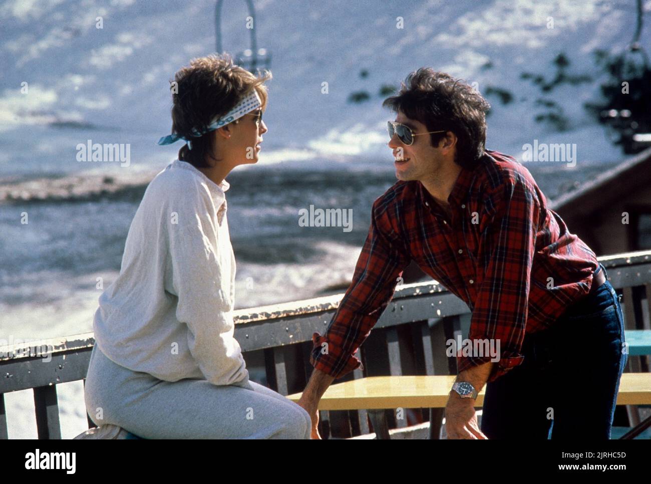 JAMIE LEE CURTIS, JOHN TRAVOLTA, PERFECT, 1985 Stock Photo - Alamy