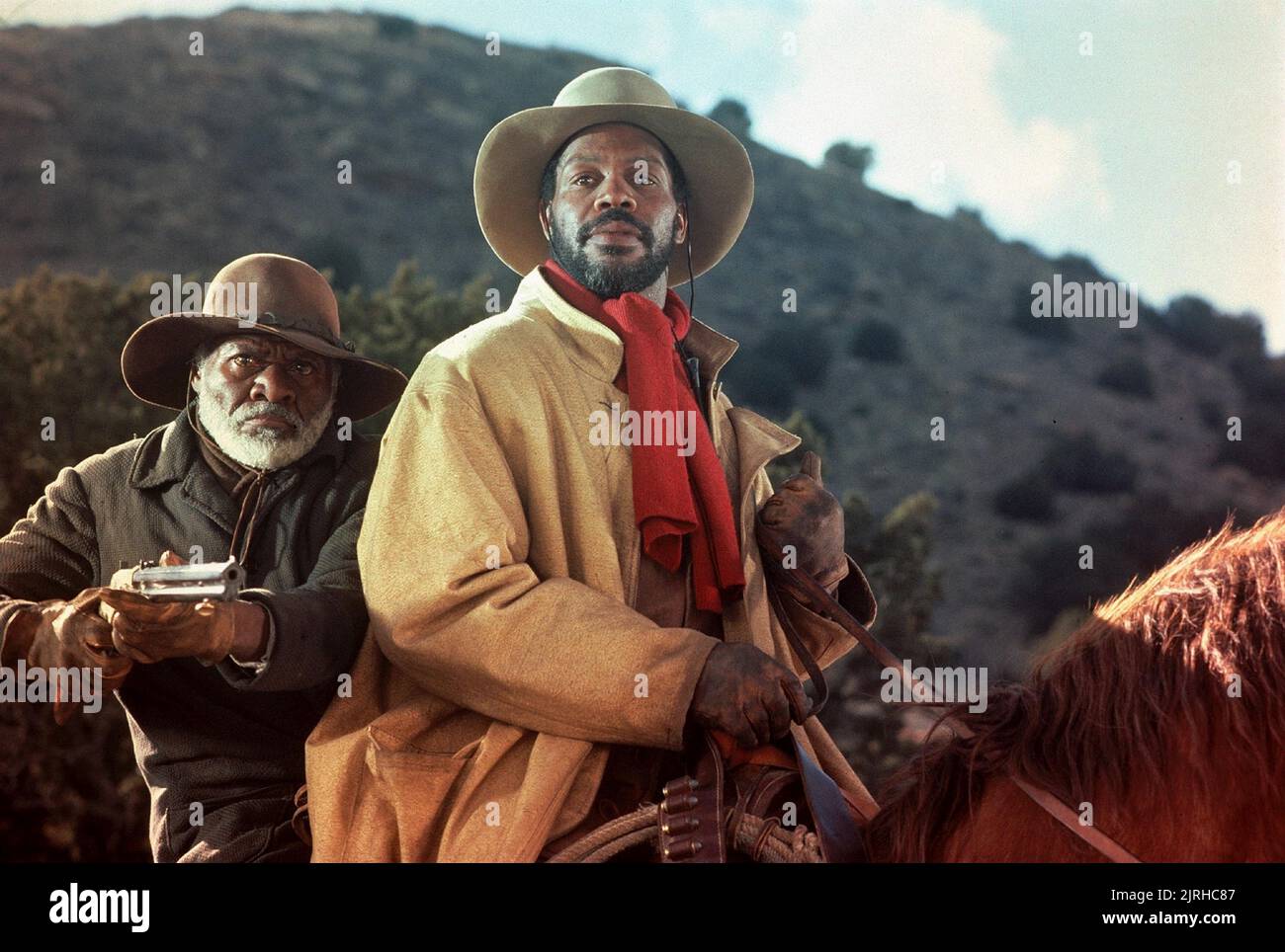 JOE SENECA, DANNY GLOVER, SILVERADO, 1985 Stock Photo - Alamy