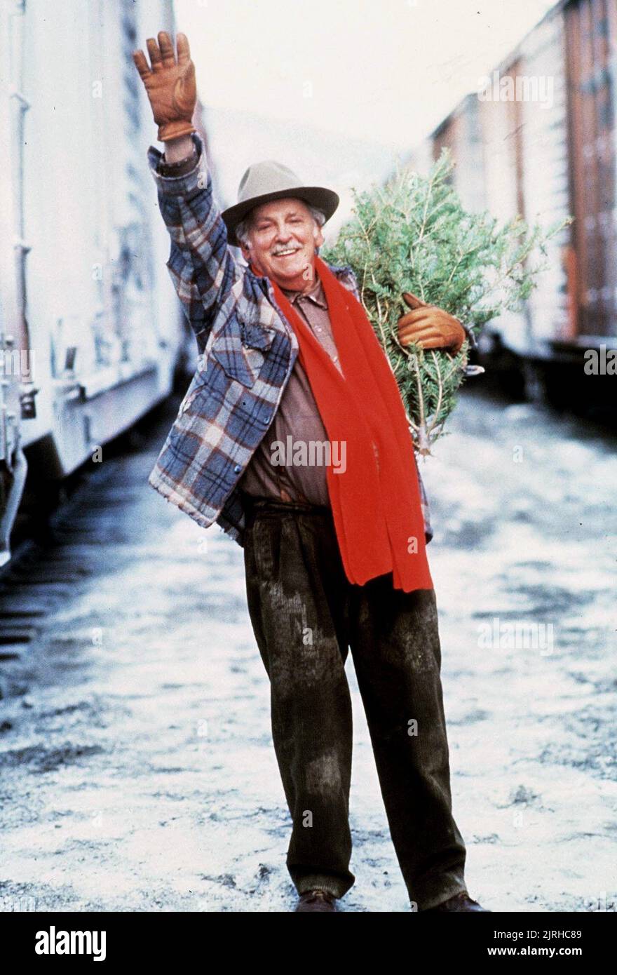 BARNARD HUGHES, A HOBO'S CHRISTMAS, 1987 Stock Photo - Alamy