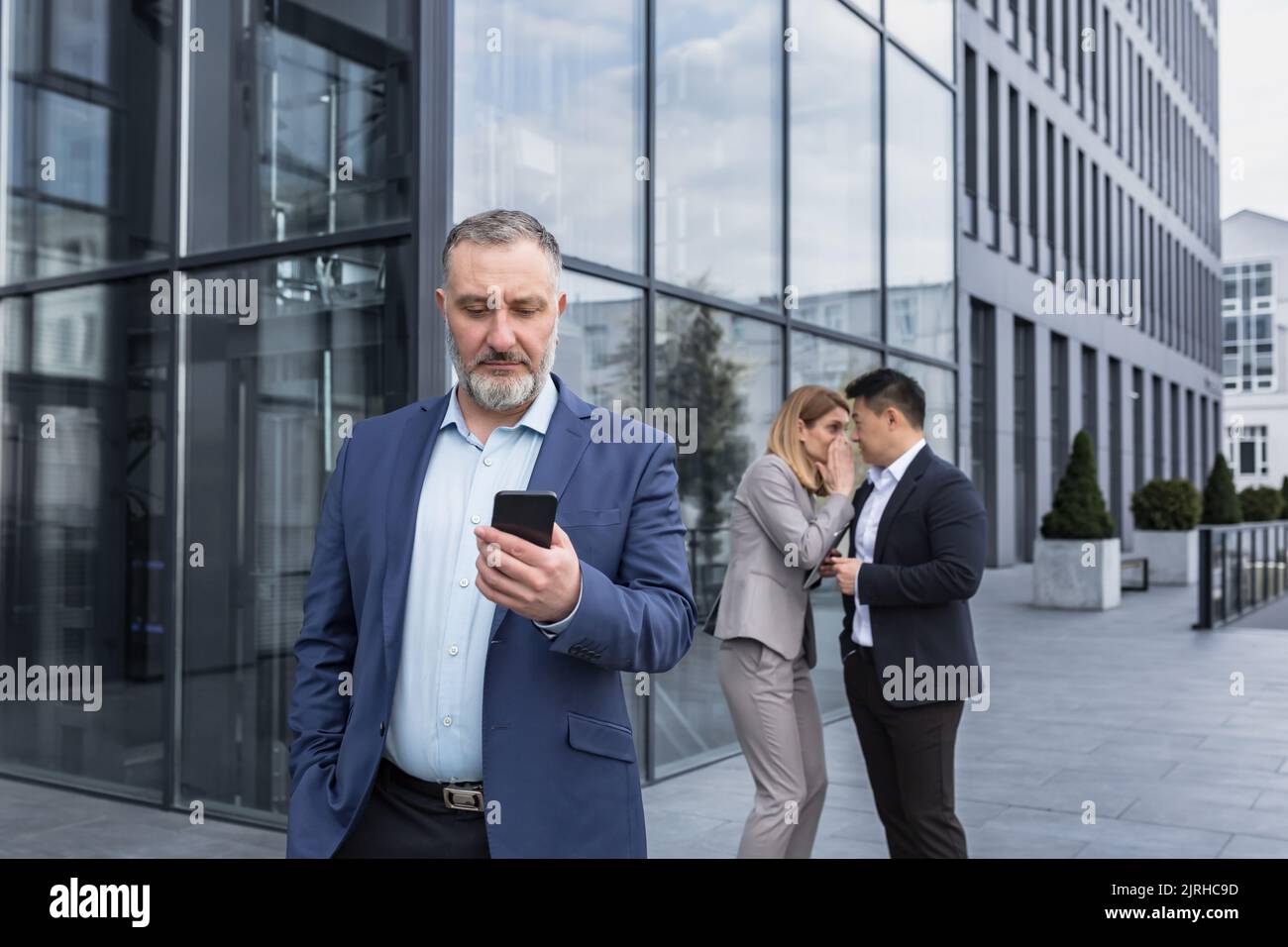 Two colleagues unhappy hi-res stock photography and images - Alamy