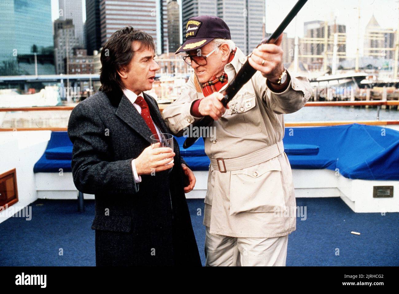 DUDLEY MOORE, STEPHEN ELLIOTT, ARTHUR 2: ON THE ROCKS, 1988 Stock Photo ...