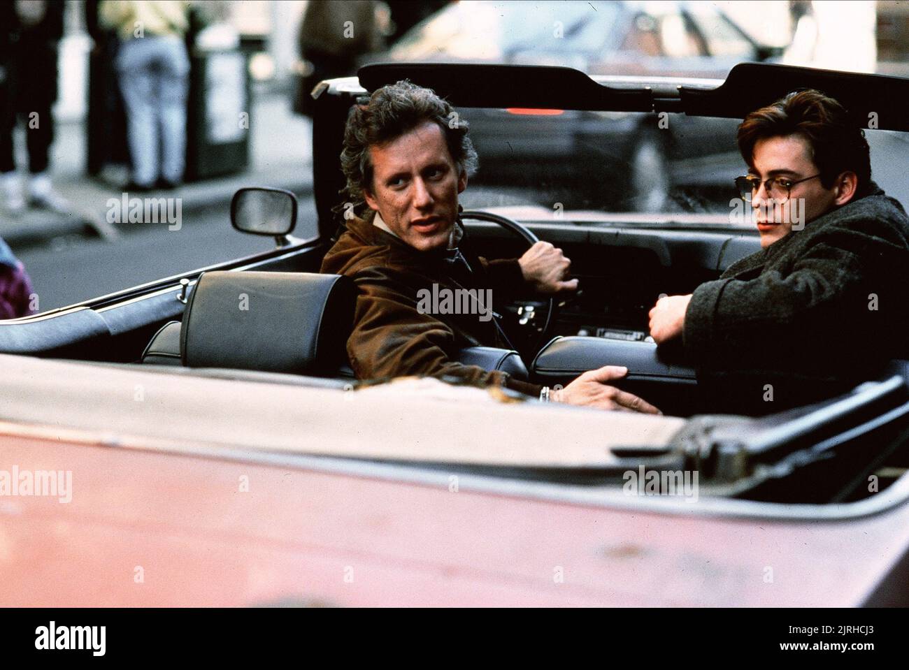 JAMES WOODS, ROBERT DOWNEY JR, TRUE BELIEVER, 1989 Stock Photo - Alamy