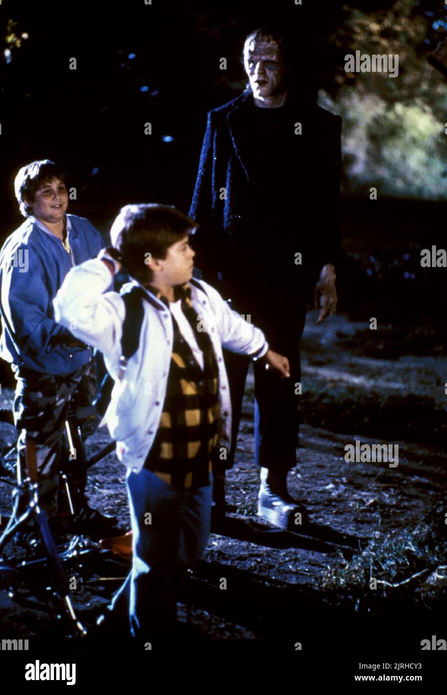BRENT CHALEM, ANDRE GOWER, TOM NOONAN, THE MONSTER SQUAD, 1987 Stock Photo - Alamy