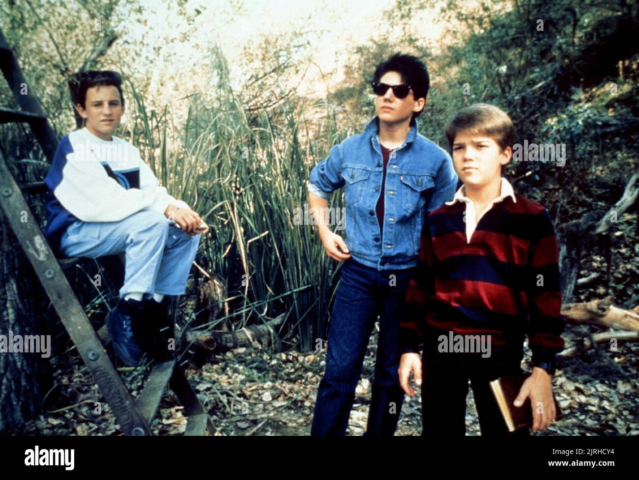 ROBBY KIGER, RYAN LAMBERT, ANDRE GOWER, THE MONSTER SQUAD, 1987 Stock Photo - Alamy