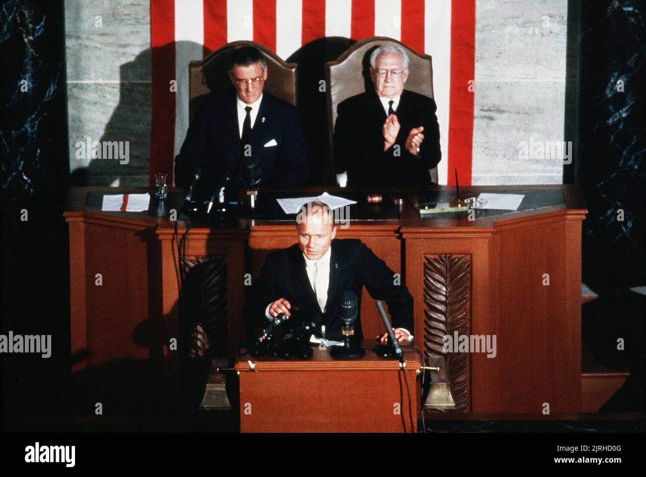 DONALD MOFFAT, ED HARRIS, THE RIGHT STUFF, 1983 Stock Photo - Alamy