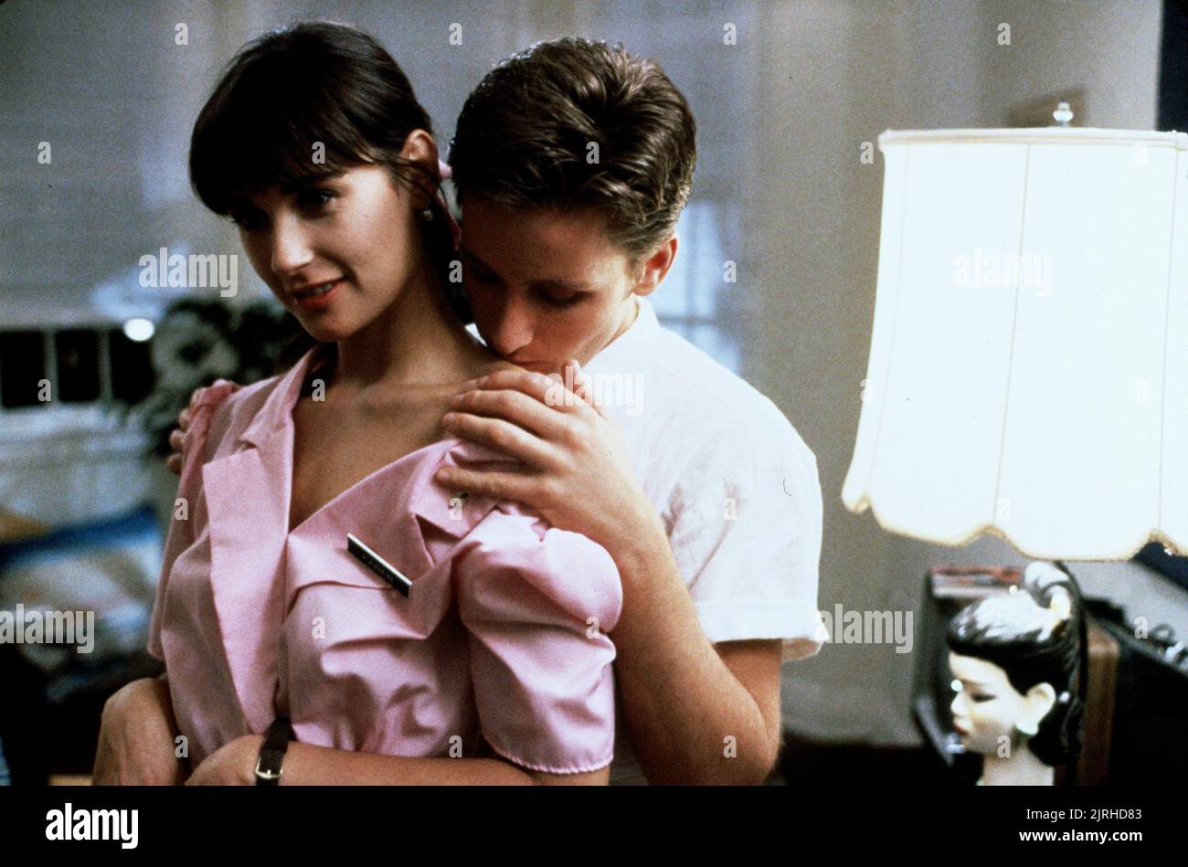 DEMI MOORE, EMILIO ESTEVEZ, WISDOM, 1986 Stock Photo - Alamy