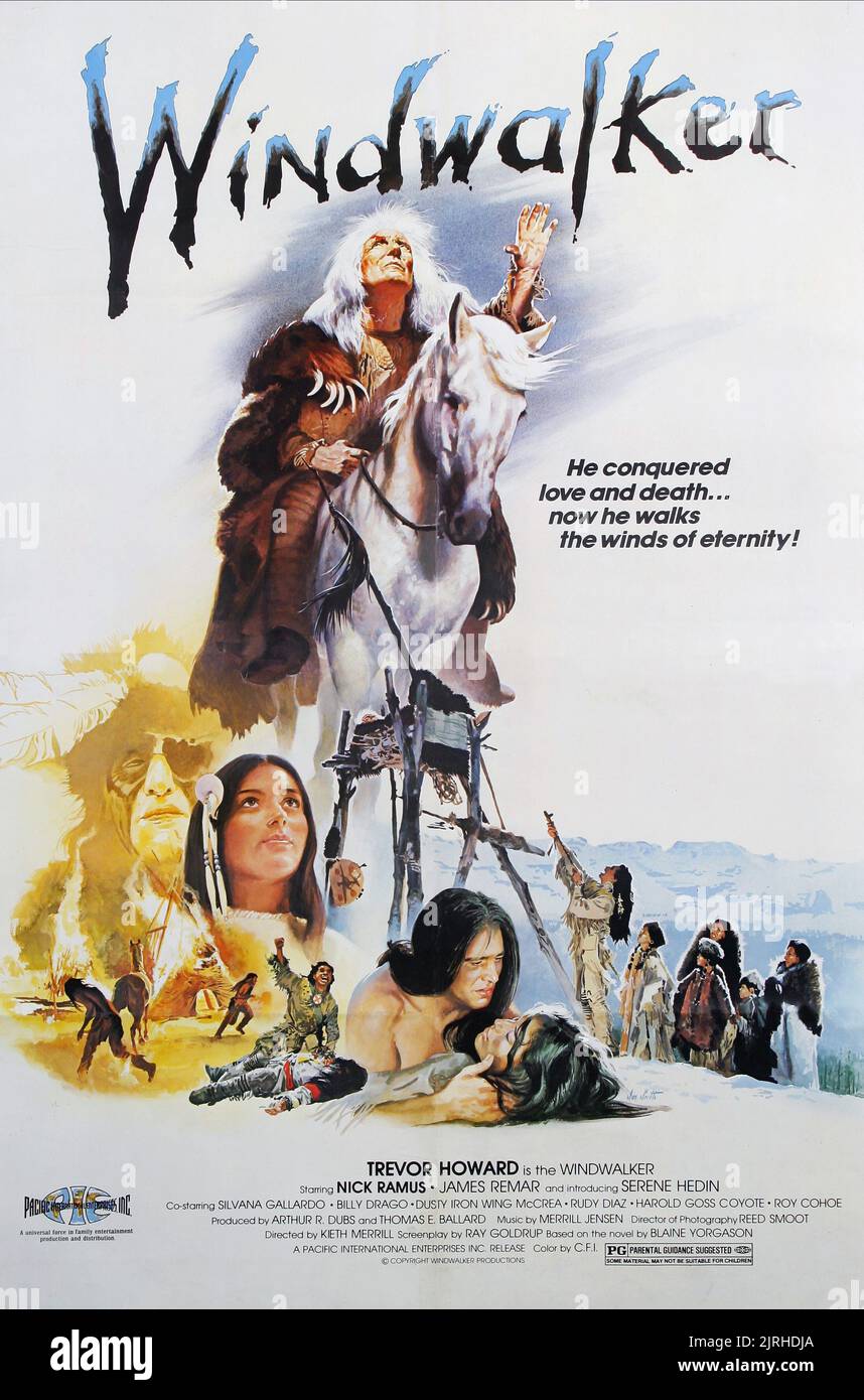 FILM POSTER, WINDWALKER, 1981 Stock Photo - Alamy