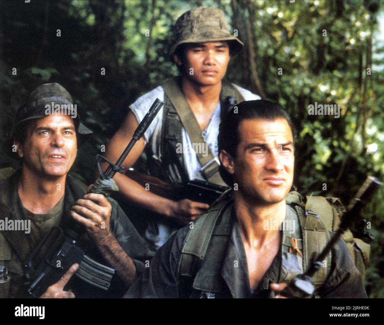 CHELCIE ROSS, STEVEN SEAGAL, ABOVE THE LAW, 1988 Stock Photo - Alamy