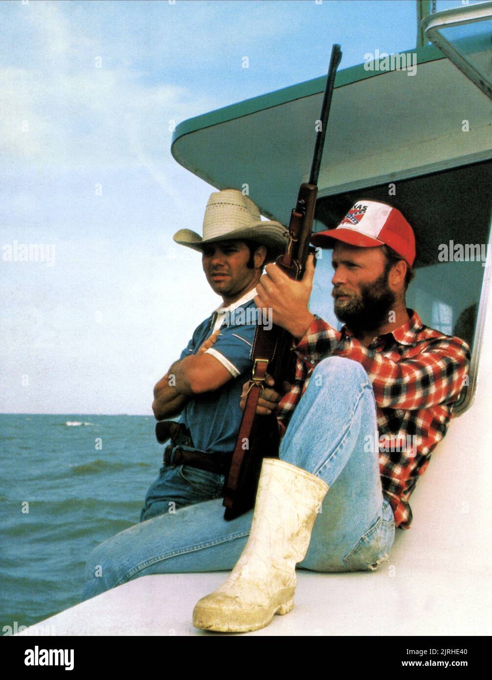 ED HARRIS, ALAMO BAY, 1985 Stock Photo - Alamy