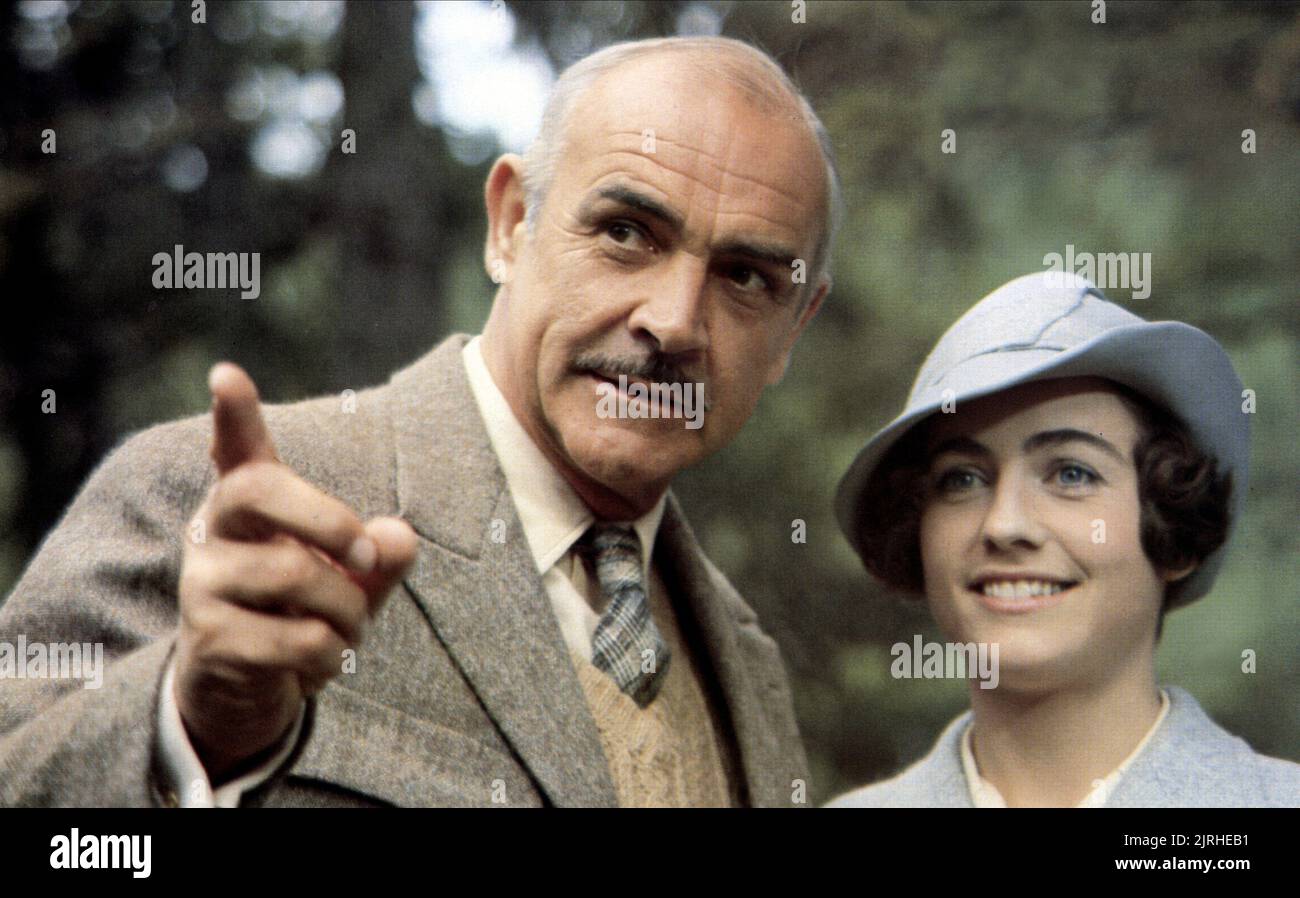 SEAN CONNERY, BETSY BRANTLEY, FIVE DAYS ONE SUMMER, 1982 Stock Photo ...