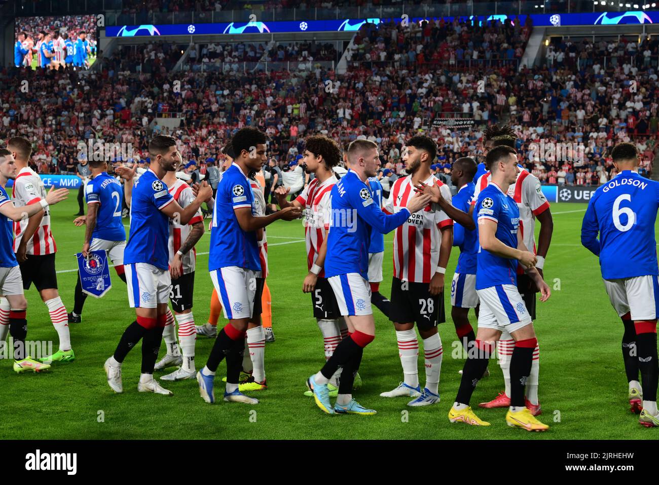Rangers line up hi-res stock photography and images - Alamy