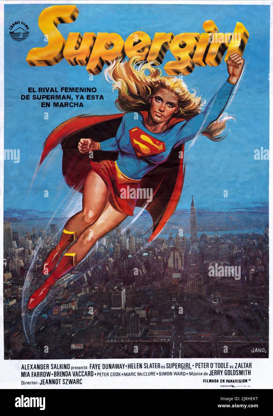 HELEN SLATER FILM POSTER, SUPERGIRL, 1984 Stock Photo - Alamy HELEN SLATER FILM POSTER, SUPERGIRL, 1984 Stock Photo - Alamy