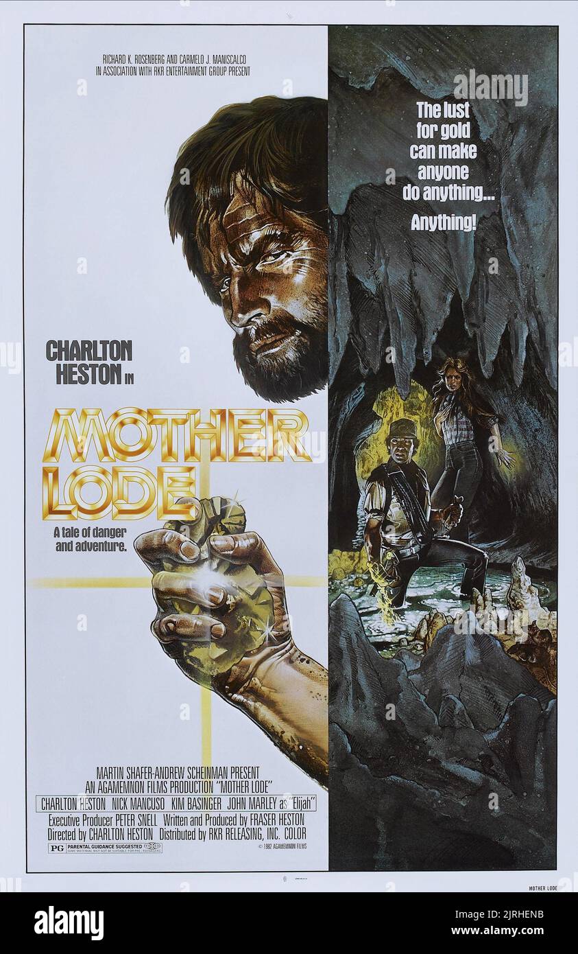 FILM POSTER, MOTHER LODE, 1982 Stock Photo - Alamy