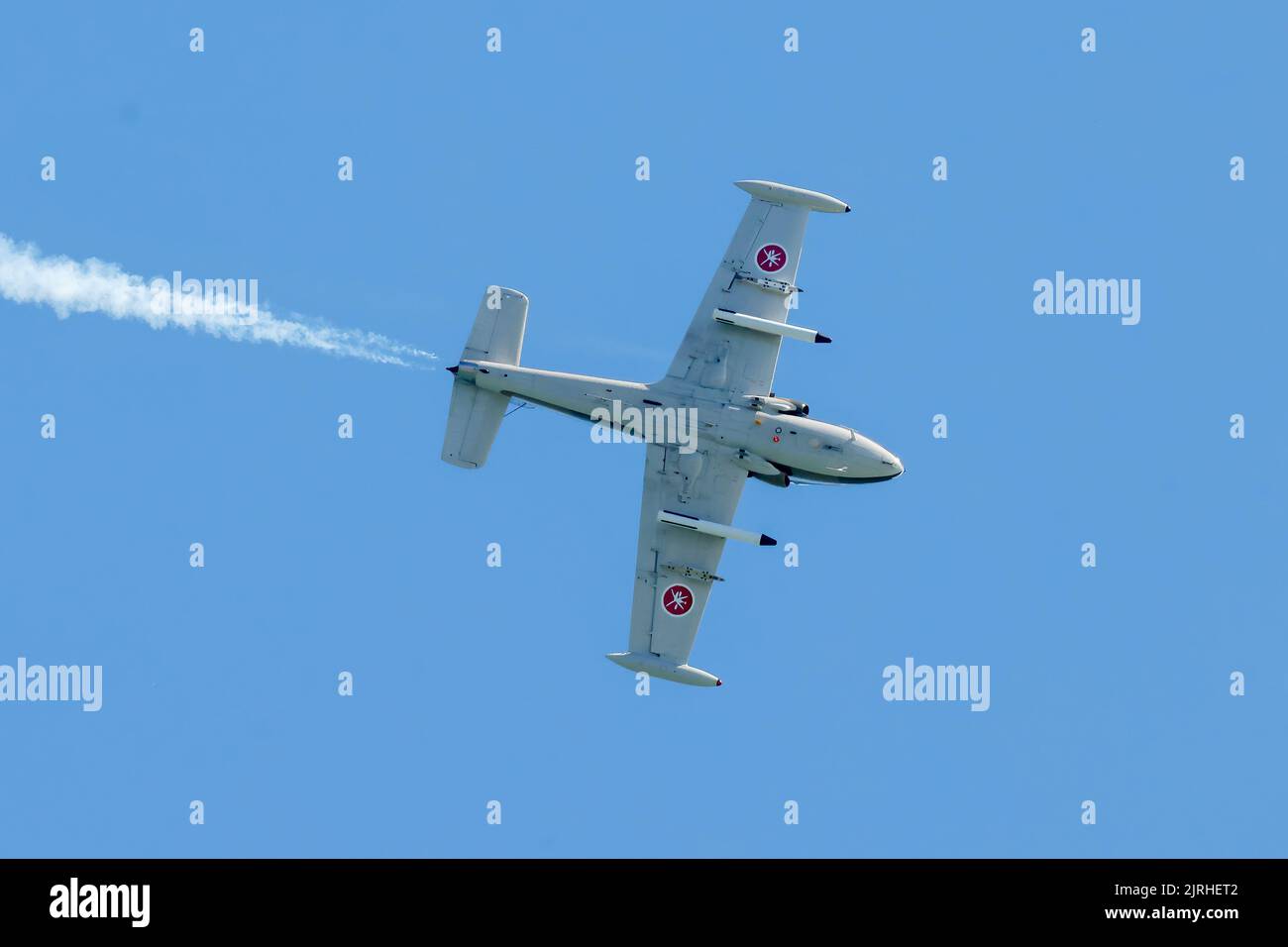 Eastbourne, East Sussex, UK. Featuring the G-RSAF Strikemaster ...
