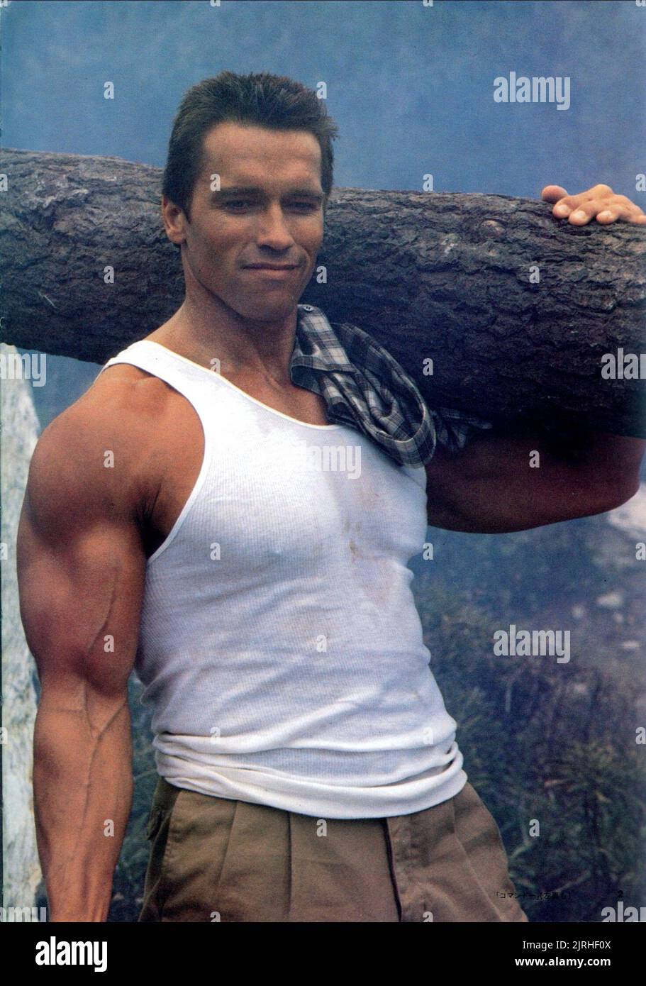 ARNOLD SCHWARZENEGGER, COMMANDO, 1985 Stock Photo - Alamy ARNOLD SCHWARZENEGGER, COMMANDO, 1985 Stock Photo - Alamy