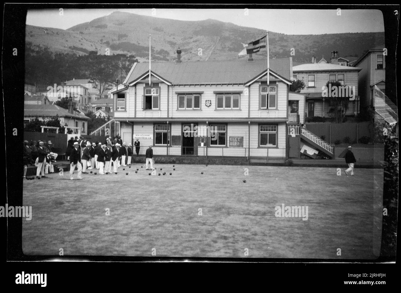 [Victoria Bowling Club], 1920s-1930s, Wellington, by Roland Searle ...