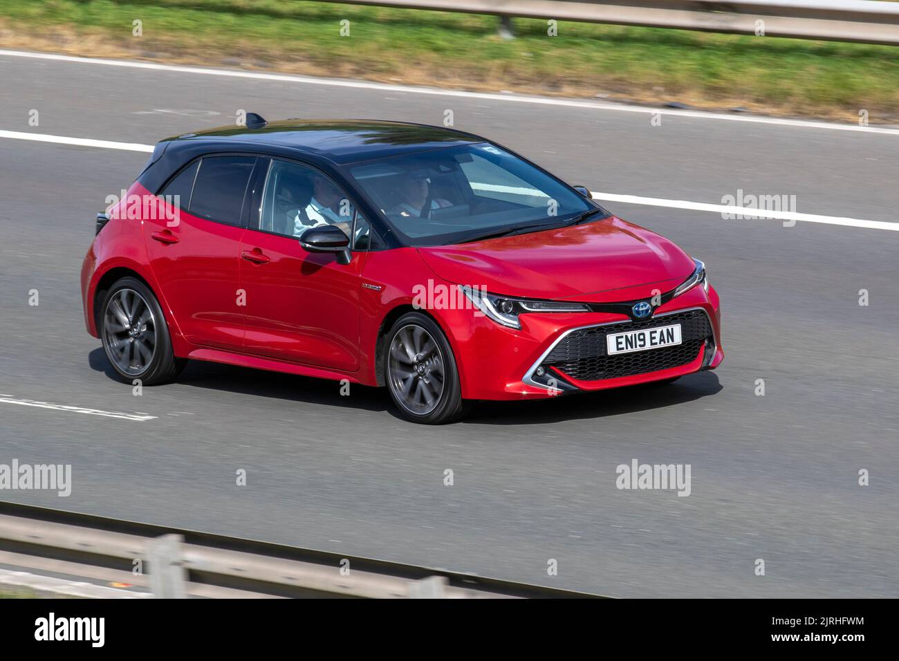 2019 red TOYOTA COROLLA VVT-I Excel Hev Cvt, 1798cc Hybrid Electric 1 ...